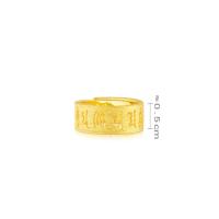 China Timeless 18K Gold Bands for Girls - 750/1000 Pure Gold Content with Multiple Youth Sizes for sale