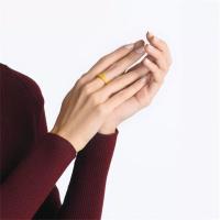 China Timeless 18K Gold Bands for Girls - 750/1000 Pure Gold Content with Multiple Youth Sizes for sale