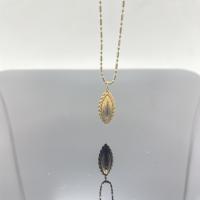 China Dainty 18kt Yellow Gold Pendant Necklace - 16-18 Inch Chain with 1-1.5cm Pendant - 750/1000 Gold Purity for sale