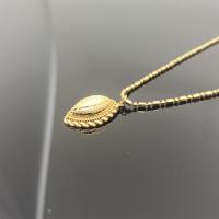 China Dainty 18kt Yellow Gold Pendant Necklace - 16-18 Inch Chain with 1-1.5cm Pendant - 750/1000 Gold Purity for sale