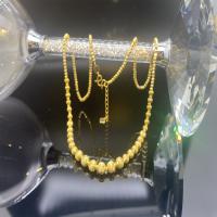 China 18kt Yellow Gold Delicate Pendant Necklace - 750/1000 Gold Purity with Secure Clasp for Everyday Wear for sale