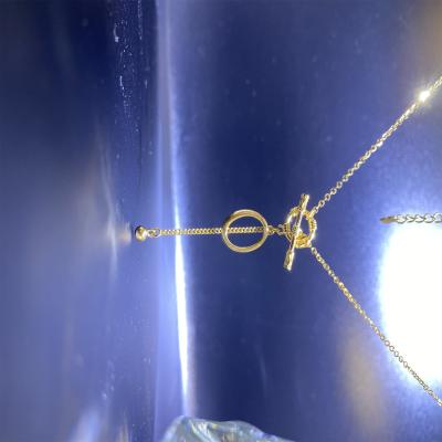 China Classic 18kt Yellow Gold Pendant Necklace for sale