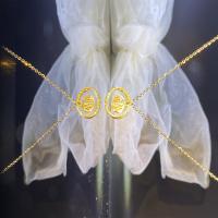 China Exquisite 18kt Yellow Gold Pendant Necklace for sale