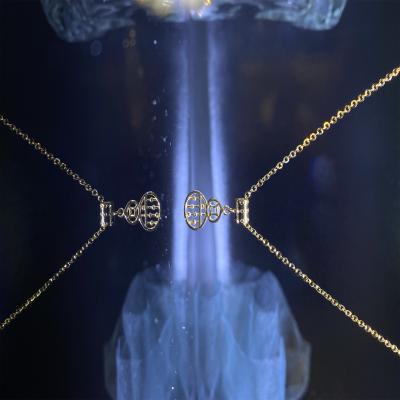 China Graceful 18kt Yellow Gold Pendant Necklace for sale