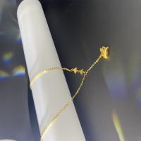 China Modern 18kt Yellow Gold Pendant Necklace 750/1000 Pure Gold Content Contemporary Design for sale