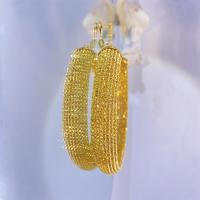 China Chic Small Gold Plumeria Earrings 25mm x 15mm with 2.5g Lightweight Design for Everyday Wear for sale