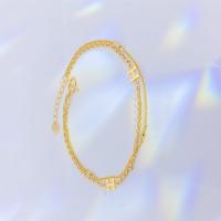 China 18K Solid Gold Heart Bracelet for Women - 750 Gold Purity Elegant Jewelry with Secure Clasp for sale