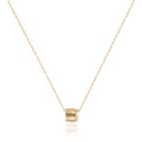 China Refined 18kt Yellow Gold Pendant Necklace - 75% Pure Gold Content with Premium Craftsmanship for sale