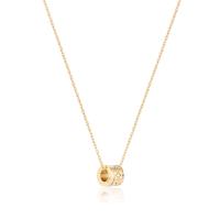 China Refined 18kt Yellow Gold Pendant Necklace - 75% Pure Gold Content with Premium Craftsmanship for sale
