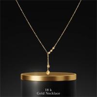 China Handcrafted 18KT Gold Necklace Collection - 75% Pure Gold Jewelry for Everyday & Formal Wear for sale