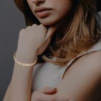 China 18KT Gold Bracelets Collection - 75% Pure Gold Content with 6.5