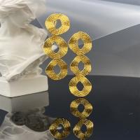 China Stylish Small Gold Plumeria Earrings for sale