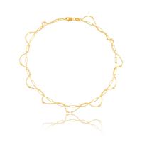China Custom 18K Gold Anklet Personalized Name Initials Women Anniversary Gift Custom Size for sale