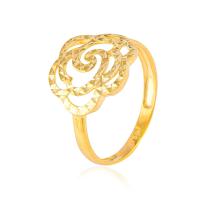 China Exquisite 18kt Gold Jewelry: Rings That Define Timeless Elegance for sale