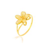 China 18kt Gold Ring for Women Romantic Anniversary Gift Custom Size Rose Gold Yellow Gold White Gold for sale