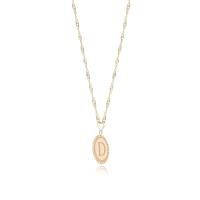 China 18K Gold ‘D’ Pendant Necklac for sale