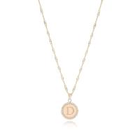 China 18K Gold ‘D’ Pendant Necklac for sale