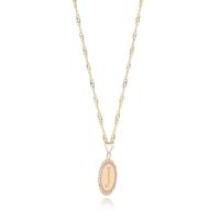 China 18K Gold ‘J’ Pendant Necklace for sale