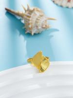 China 24K Gold Women's Ring - Custom Sizes Available in 9kt to 24kt Gold with OEM/ODM Support for sale