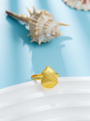 China 24K Gold Women's Ring - Custom Sizes Available in 9kt to 24kt Gold with OEM/ODM Support for sale