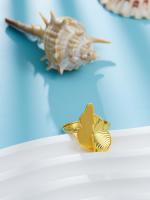 China 24K Gold Women's Ring - Custom Sizes Available in 9kt to 24kt Gold with OEM/ODM Support for sale
