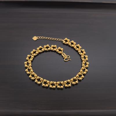 China 24K Pure Gold Jewelry Collection - IGI Certified 99.9% Purity with Rose Gold Finish and Lobster Clasp for sale