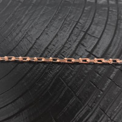 China 925 Sterling Silver Bracelet with Heart and Star Chain Design - Gold Finish, One Size Unisex Jewelry for sale