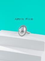 China Platinum Jewelry Set with Necklace, Earrings & Ring - Pt950 Purity, 35x Rarer Than Gold, Superior Durability for sale