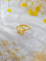 China 18K gold jewelry customized star necklace ring earring for sale