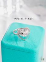 China Pt950 Platinum Sweet Heart Jewelry Set - Necklace, Earrings & Rings with IGI Certification for sale