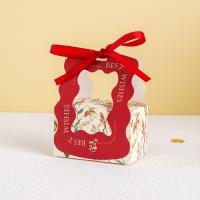 China Art Paper Luxury Logo Gift Shopping Embossing Paper Bag with Handle Screen for sale