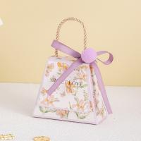 China Christmas Square Shopping Candy Logo Printed Paper Bags Custom Order and Shopping Bag for sale