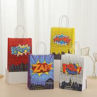 China Custom Color Accepted Kraft Paper Letter Bag for Holiday Gift and Printed Design for sale