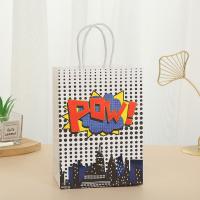 China Custom Color Accepted Kraft Paper Letter Bag for Holiday Gift and Printed Design for sale