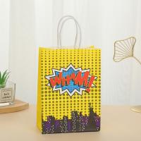 China Custom Color Accepted Kraft Paper Letter Bag for Holiday Gift and Printed Design for sale