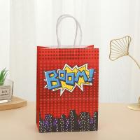 China Custom Color Accepted Kraft Paper Letter Bag for Holiday Gift and Printed Design for sale