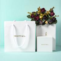 China Cardboard Custom Reusable Packaging Shopping Bag with Your Own Logo and Gravure Printing for sale