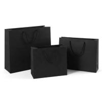 China Handmade Custom Print Logo Paper Cardboard Shopping Retail Carry Bag for Luxury Garments for sale