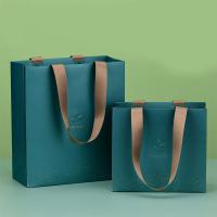 China Handmade Custom Order Luxury Matte Paper Shopping Bag for Customized Retail Packaging for sale