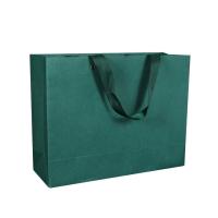 China Gift Packaging White Cardboard Paper Bag with Handle Custom Order Accepted for sale