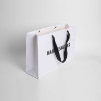 China Small Recycled Shopping Bags Gift Paper Bags With Business Name For Jewelry Packaging for sale