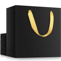 China Custom Color Accepted Ribbon Handle Paper Bag for Luxury Clothing Boutique Gifts for sale