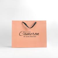 China Large Winter Sweater Packaging Customize Reusable Shopping Bag with Ivory Board Paper for sale