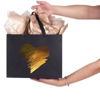 China Extra Large Zhejiang Custom Logo Heavy Duty Tote Shopping Boutique Gift Paper Bag for sale