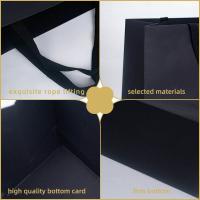 China Handmade Luxury Custom Printed Laminated Shopping Gift Paper Bag With Your Own Logo for sale