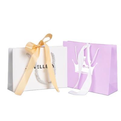 China Shopping Gift Bag Custom Private Logo Printed Black Big Personalized Luxury Paper Bag for sale