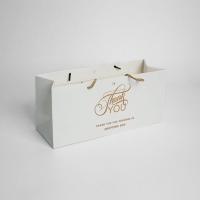 China Custom Printed Biodegradable Packaging Brown Kraft Paper Bag With Handle for Shopping for sale