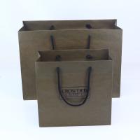 China Hand Length Handle Gravure Printing Cardboard Paper Gift Bag Packaging for Manufacture for sale