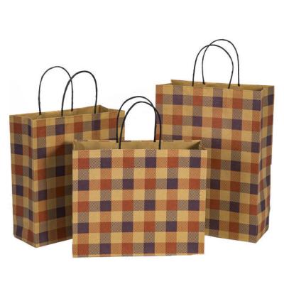 China Black White Food Snacks Packaging Craft Paper Bag for Shop Gift Shopping 16x6x12inches for sale