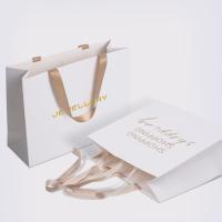 China Industrial CMYK 4 Color Offset Printing Paper Bag For Shoes Clothing With Custom Logo for sale